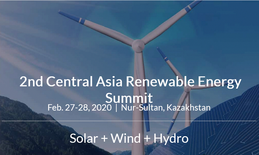 2nd Central Asia Renewable Energy (CARE) Summit Will Take Place in ...