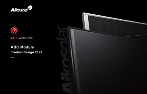 First XBC Module, Aiko Energy’s N-Type ABC, Wins Red Dot Product Design ...