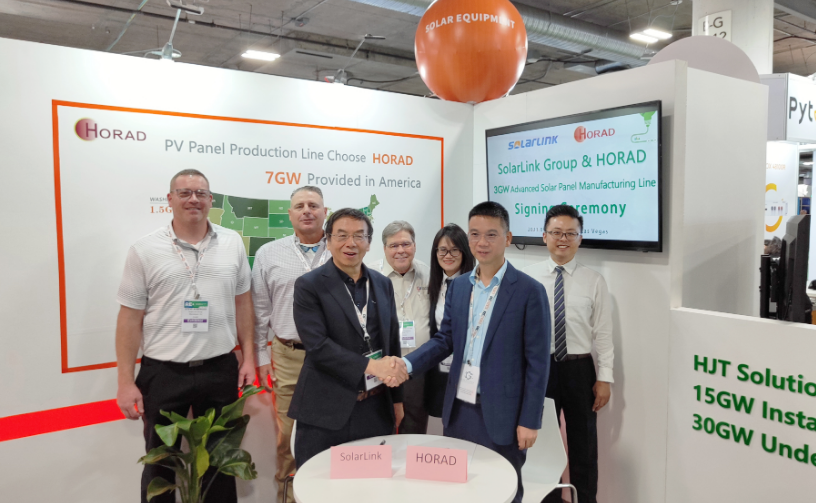 3GW! HORAD Inks PV Equipment Supply Agreement with SolarLink – PVTIME