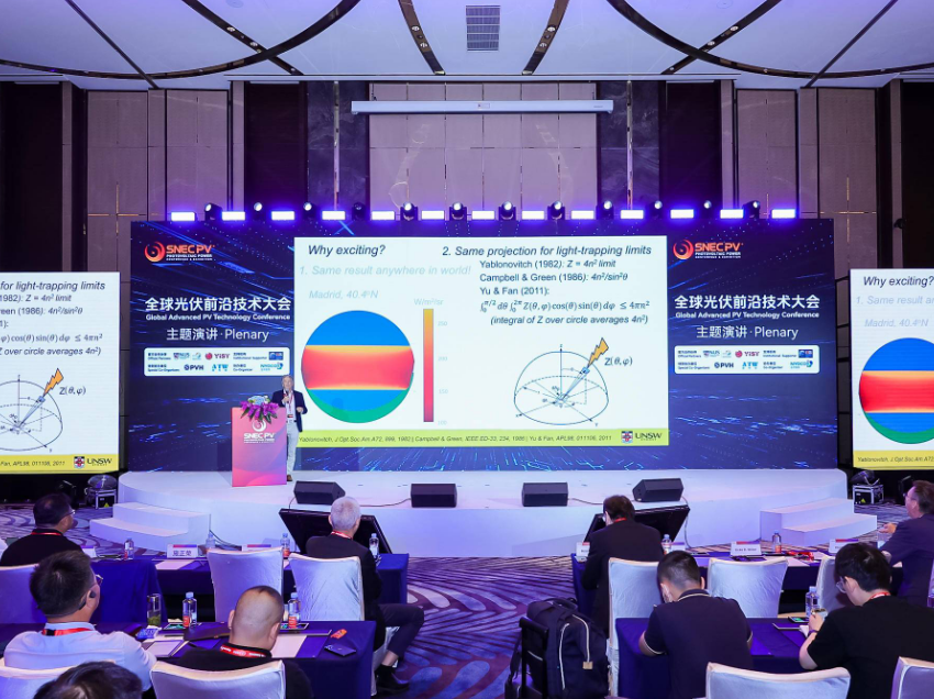 Prof. Martin Green at SNEC 2024: Is Silicon Cell Efficiency Above 29.4% ...