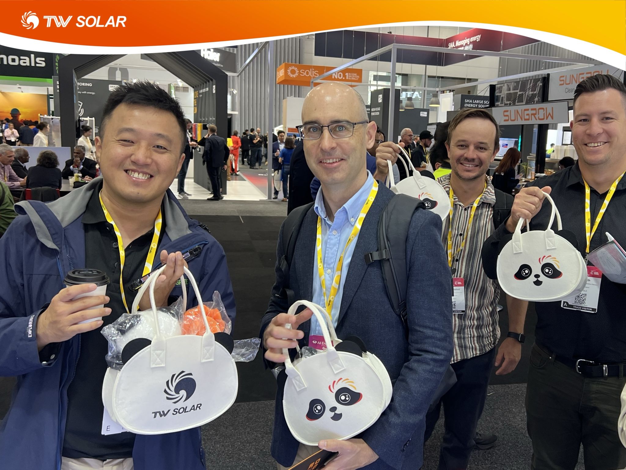 Tongwei Solar’s Second Day at AllEnergy in Australia – PVTIME