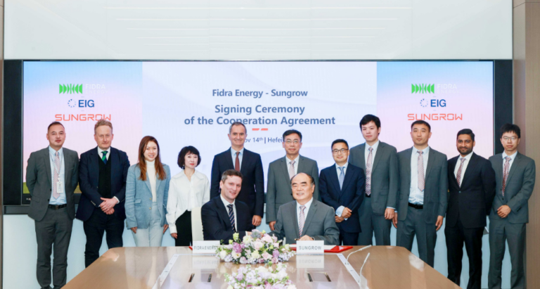 EIG’s Fidra Energy and Sungrow Enter into Strategic Partnership on 4.4GWh BESS Projects – PVTIME