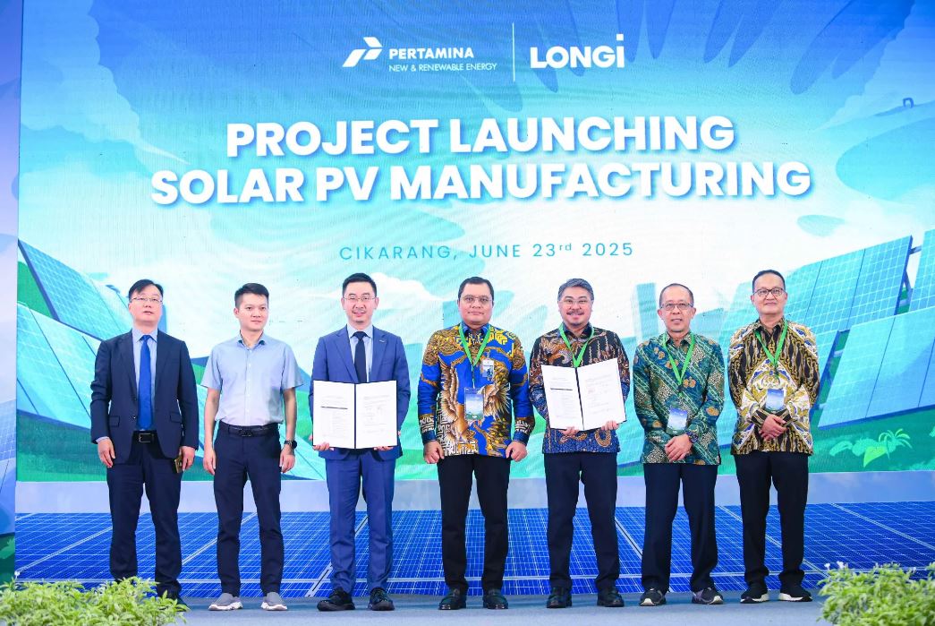 1.4GW HPBC! Pertamina NRE and LONGi Launch Solar Facility in Indonesia ...